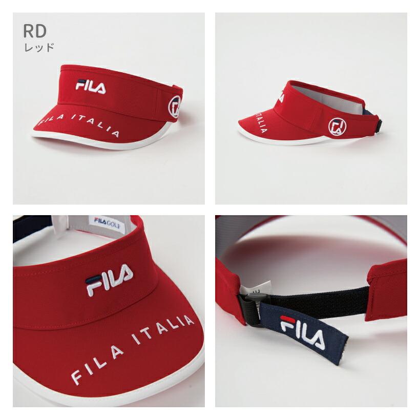 FILA レディース サンバイザー 帽子 ロゴ 刺繍 再生ポリエステル素材 吸汗速乾 ドライ GOLF フィラ 753922 : OCEANweb Yahoo! JAPAN店 - 通販 ...