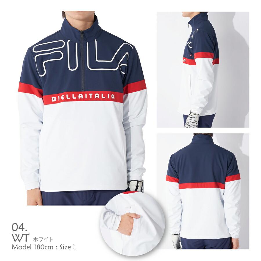 FILA GOLF メンズ ゴルフウェア ハーフジップブルゾン 783260 : OCEANweb Yahoo! JAPAN店 - 通販 - Yahoo!ショッピング