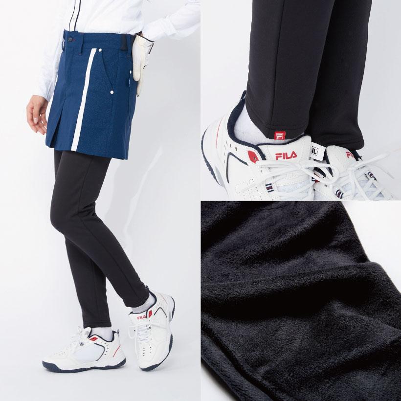 FILA フィラ GOLF レディース レギンス ブラック 791987 : OCEANweb Yahoo! JAPAN店 - 通販 - Yahoo!ショッピング