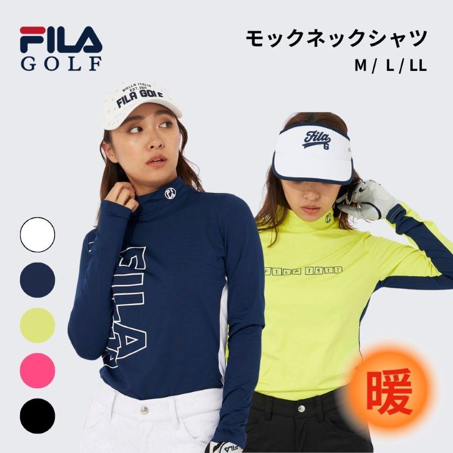 FILA GOLF レディース ゴルフ シャツ モックネック 長袖 フィラ 7935022 : OCEANweb Yahoo! JAPAN店 - 通販 - Yahoo!ショッピング