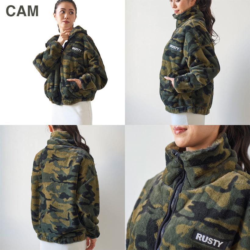 RUSTY レディース フリース ジャケット ベージュ 951203 : OCEANweb Yahoo! JAPAN店 - 通販 - Yahoo!ショッピング