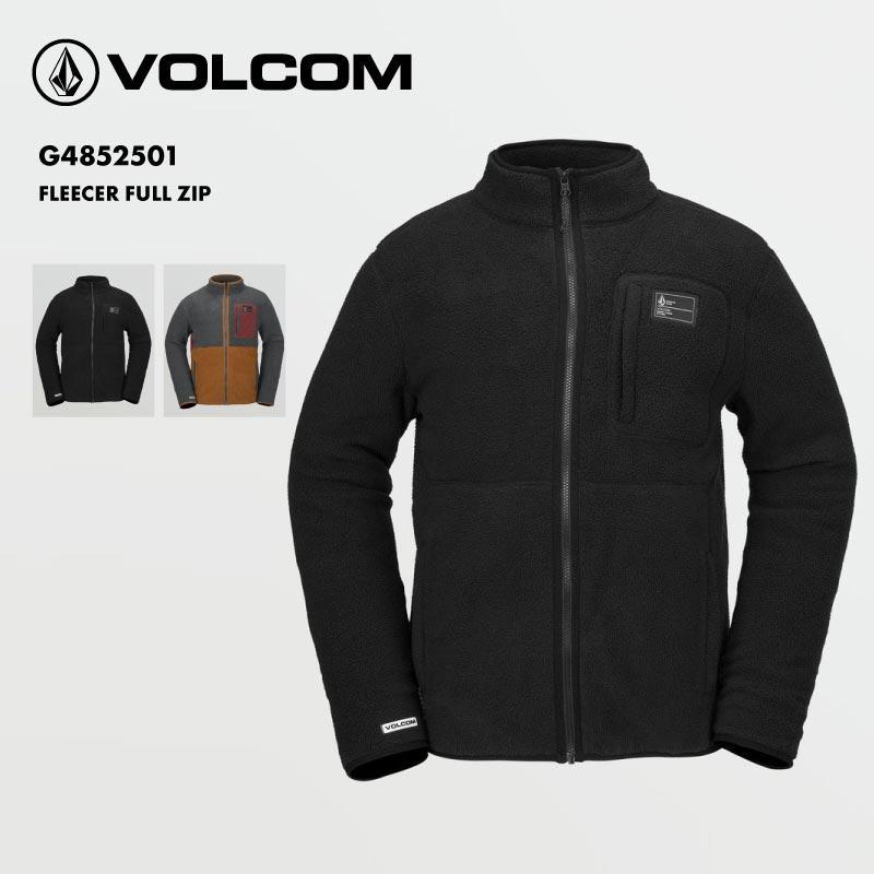 VOLCOM ボルコム メンズ フリース トレーナー FLEECER FULL ZIP 2025 SNOW スノーボード スキー 防寒 スノボ ...