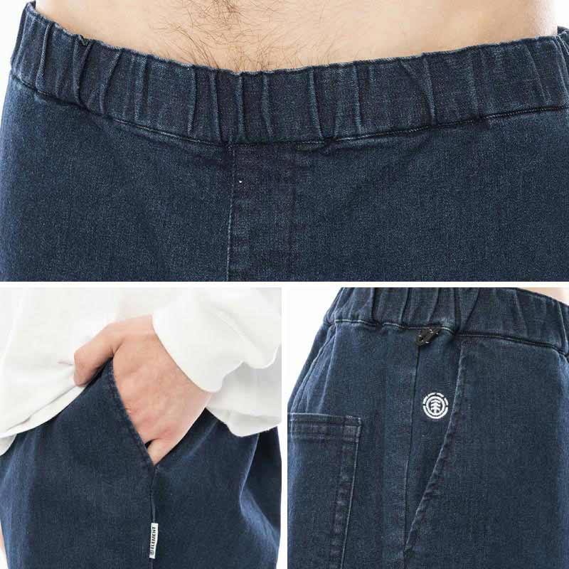 ELEMENT（エレメント） メンズ スケートボードパンツ デニム SHOD PANTS STD スケートパンツ ロングパンツ スケーター ...