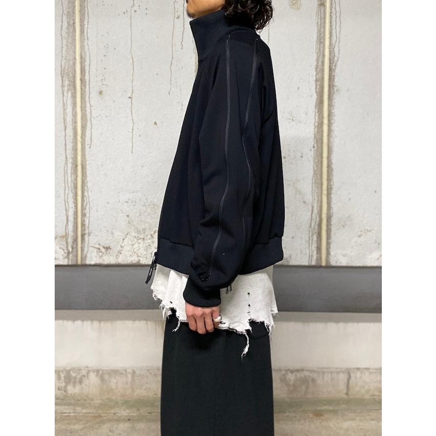 ROTOL DOUBLE ZIP TRACK JACKET BLACK / ロトル 2025SS トラック ROTOL DOUBLE ZIP TRACK JACKET BLACK / ロトル 2025SS トラック
