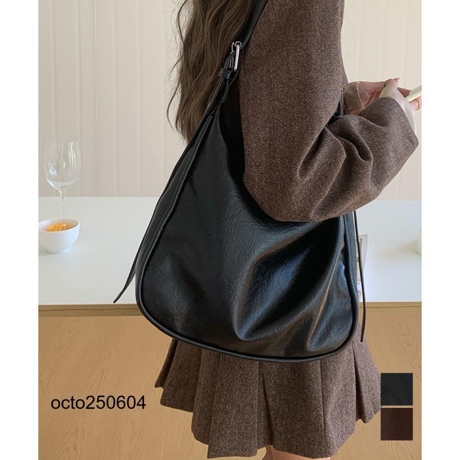 斜めがけ 大容量バッグ レディース 通勤通学 PUレザーカバン 2way ワンショルダー鞄 カジュアル 合皮カバン A4サイズ対応 韓国風バッグ : octo-color - 通販 ...