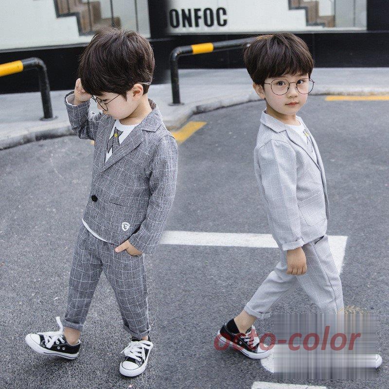 子供スーツ キッズ 男の子 入学式入園スーツ 卒園式 フォーマル こども 卒業式 入学式 発表会 結婚式 七五三 3点セット 90 100 ...