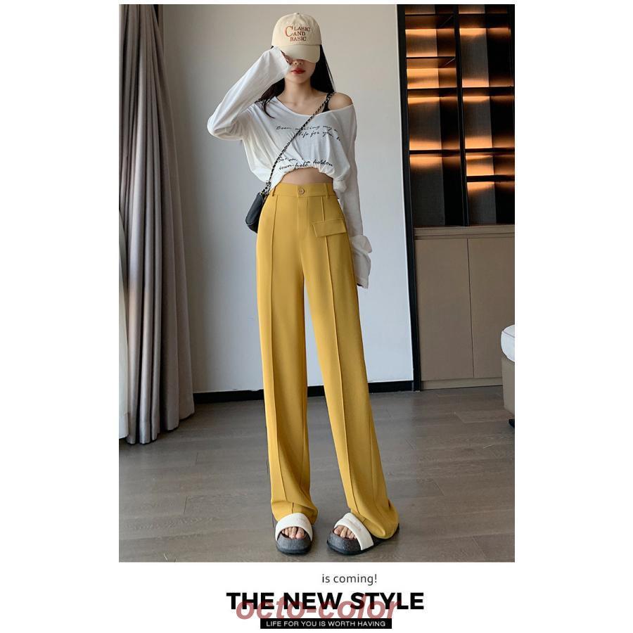 パンツ ワイドパンツ 九分丈/十分丈/ロング丈 レディース ボトムス