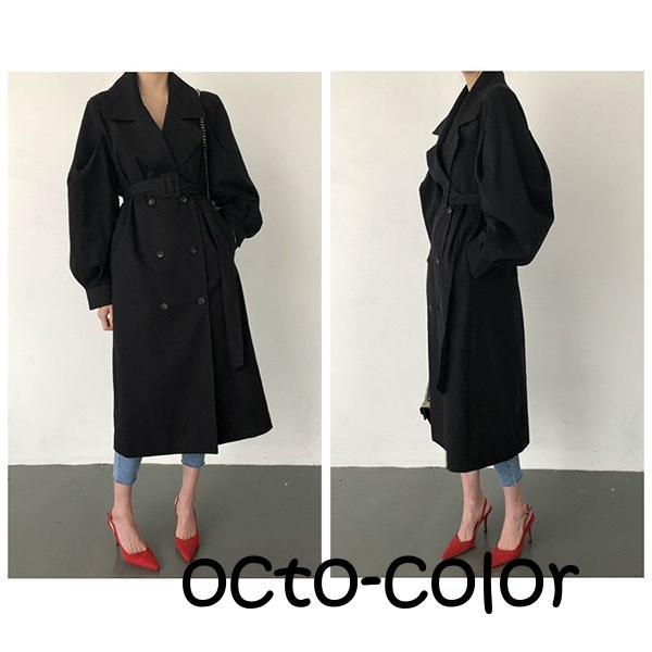 トレンチコート レディース 秋コート 小柄 スプリングコート 着やせ