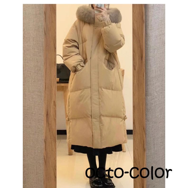 ダウンコート レディース ロング丈 冬服 もこもこ ダウン ダウン