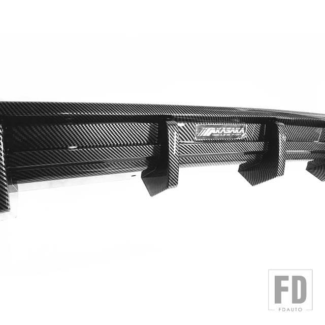 【並行輸入品】BMW 新型 3シリーズ G20 325I 325LI M 2019-2020 AKASAKA リアバンパーディフューザー スポイラーリップ+マフラーチップ : 自動車部品 ...