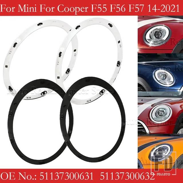 51137300631 ミニクーパー F55 F56 F57 2014-2021 ヘッドライトトリムリングテールライトフレーム ...