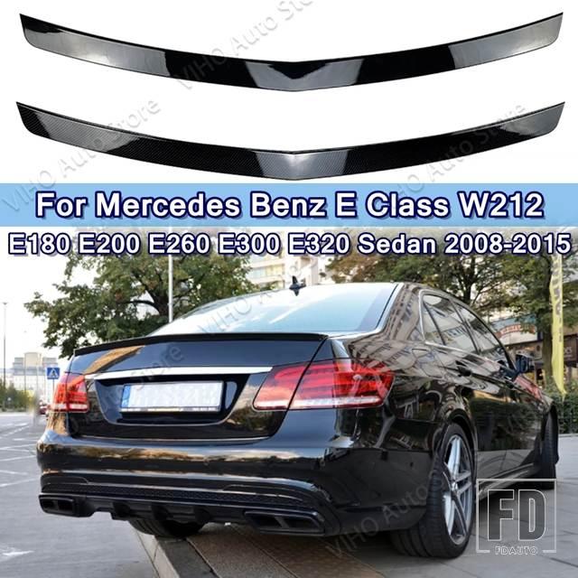 ABS プラスチックリアトランクリッドダックテールリップスポイラー翼メルセデスベンツ E クラス W212 E200 E220 E250 E300 E320 E63 AMG 2008-2015 ...