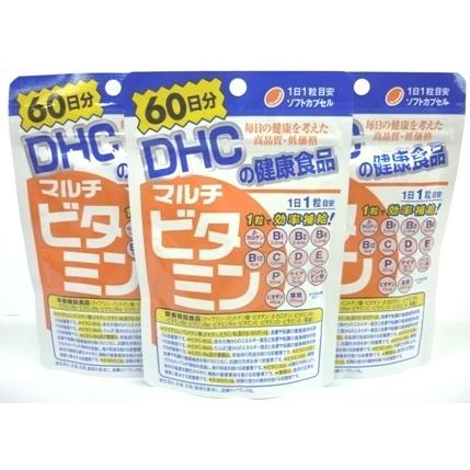 送料無料メール便 [3個セット]DHC マルチビタミン 60日分 60粒×3個 ・メール便にて発送致します : おださく - 通販 ...