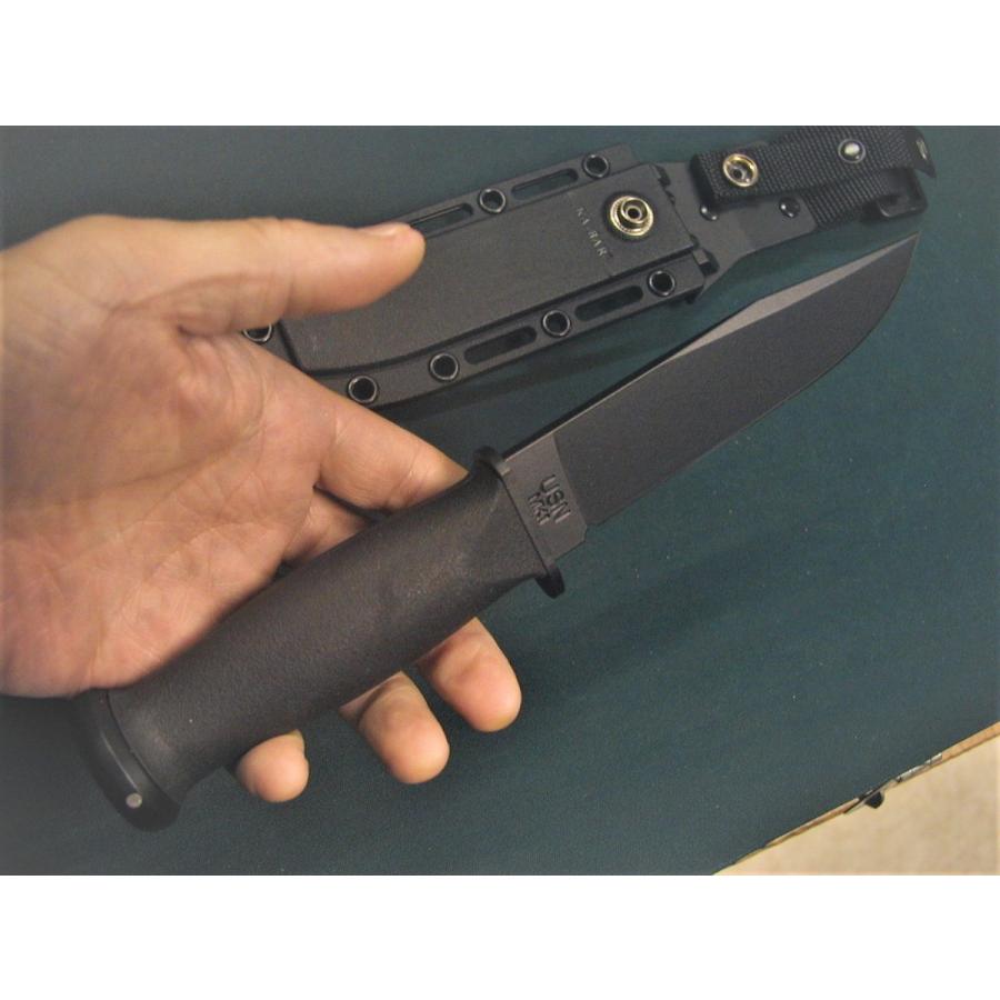 Ka-Bar(ケーバー) MK1 ブラック、クレイトンハンドル(樹脂) :KaBar-MK1-BKKraton:OutDoor CLUB ...