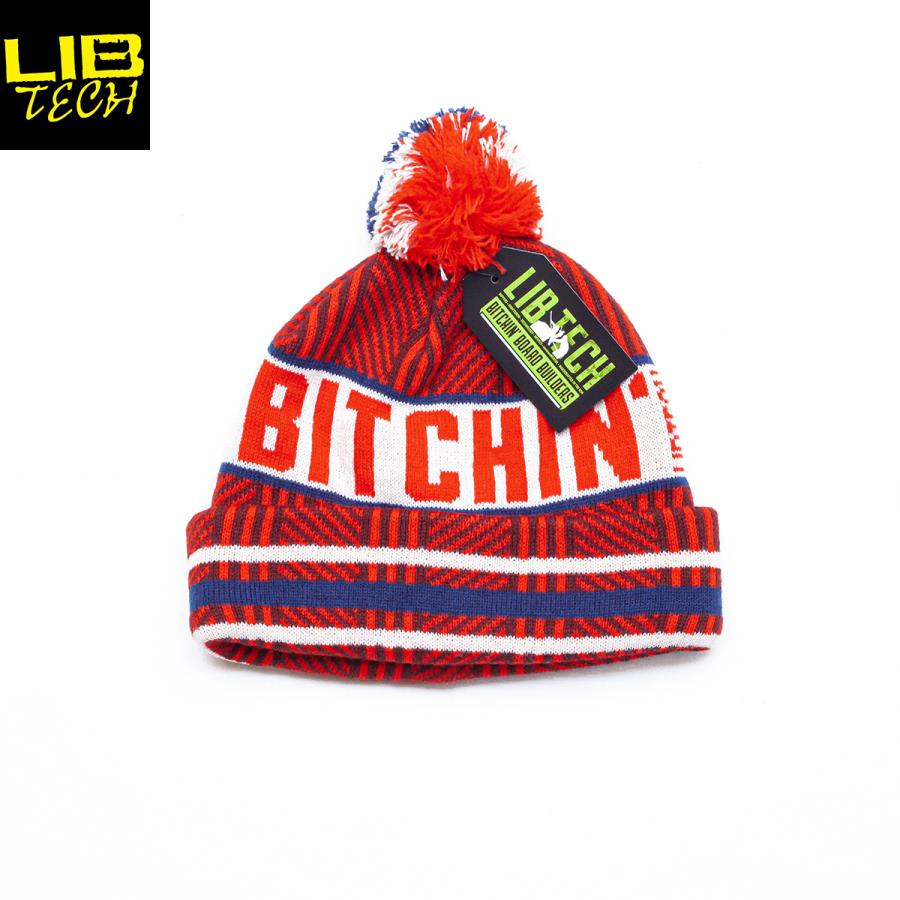 LIB TECH 正規品 LIBTECH (リブテック,ポンポンビーニー) CHIN' BEANIE : ODDBALL SKATE&SNOW ...