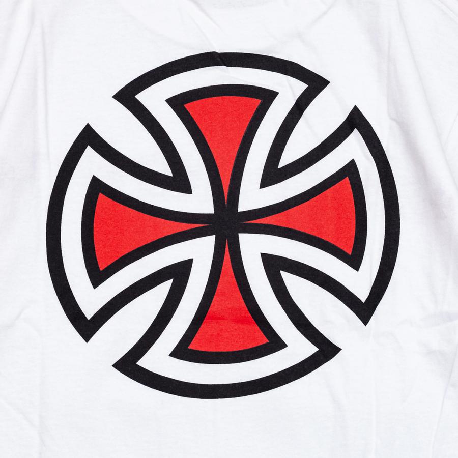 INDEPENDENT TRUCK COMPNY INDEPENDENT BAR/CROSS WHITE インディー Tシャツ ...
