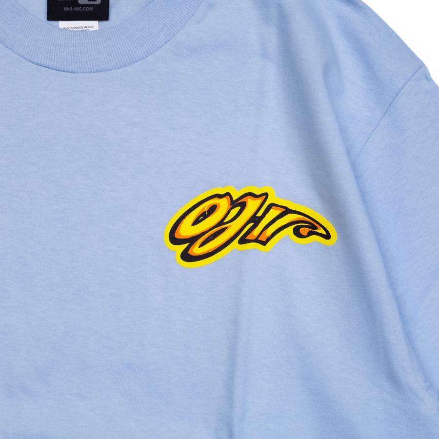 OJ WHEEL OJ2 COMBO S/S TEE powder blue オージェーウィール Tシャツ : ODDBALL SKATE ...