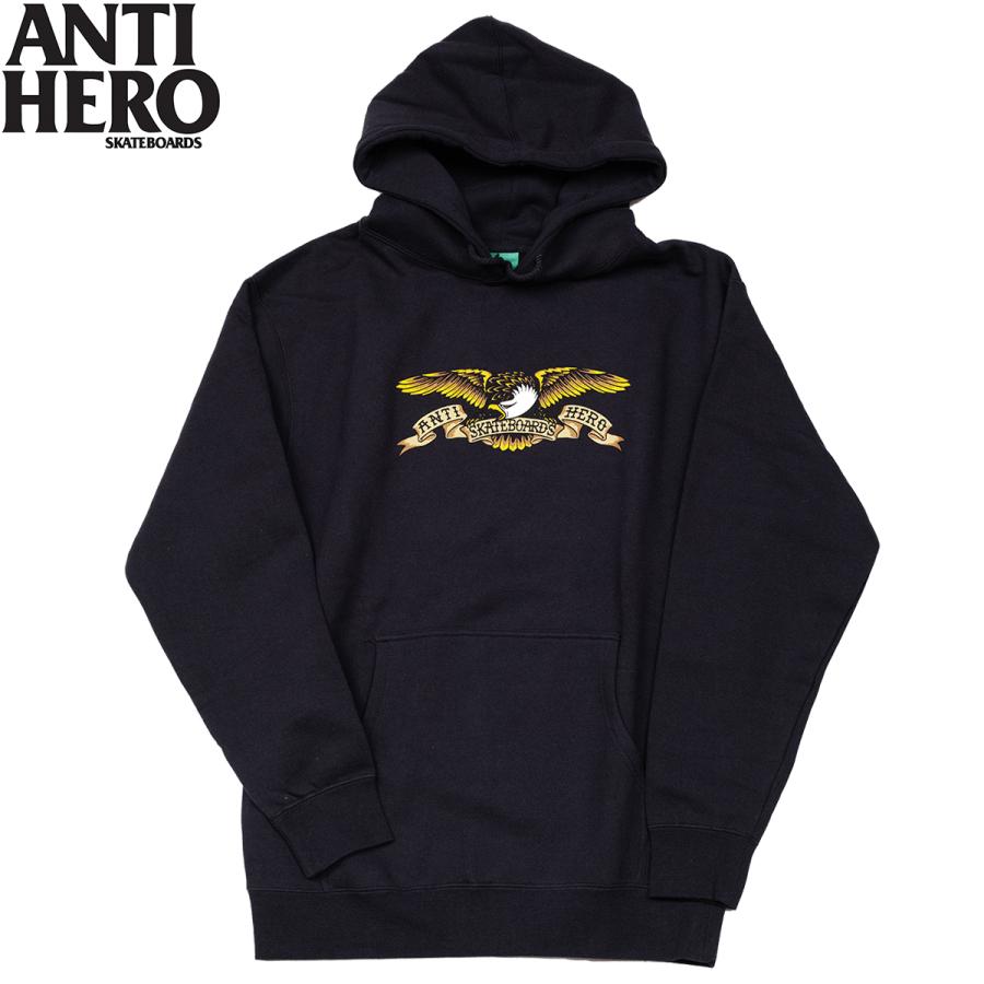 ANTIHERO（アンタイヒーロー） ANTI HERO EAGLE PULLOVER navy アンチヒーロー クラシックイーグル パーカー : ODDBALL SKATE&SNOW ...