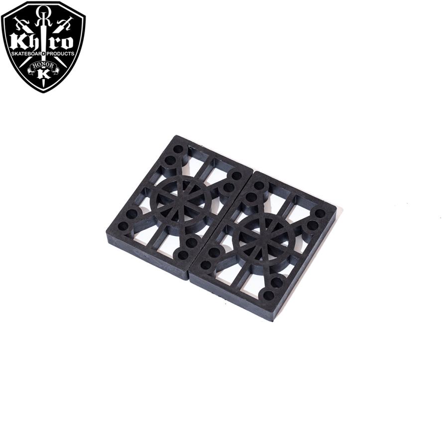 KHIRO 1/2 HARD RISER STARAIGHT WALL & BOL SET ライザーパッド 12mm トラック1セット分 ...