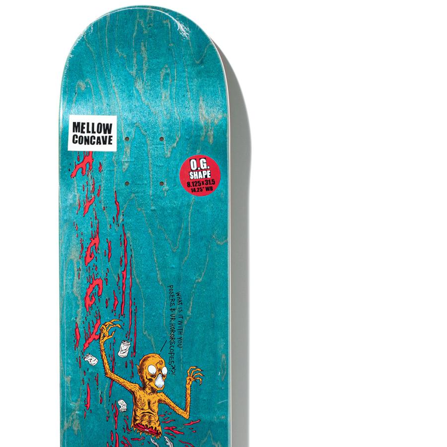 BAKER SKATEBOARDS FIGGY WIZARDRY DECK 8.125 Art by Neckface ベイカー スケボー ...