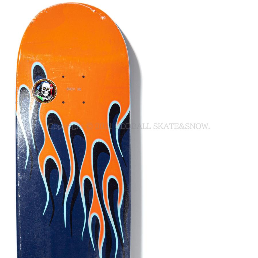 POWELL PERALTA 9.33インチ HOT ROD FLAMES ORANGE/BLUE 9.33 パウエルペラルタ スケボー ...