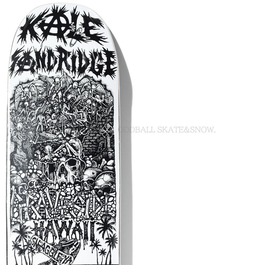 GRAVESIDE KALE SANDRIDGE SHAPE 8.75 グレーブダサイド スケボー デッキ カスタムシェイプ ...