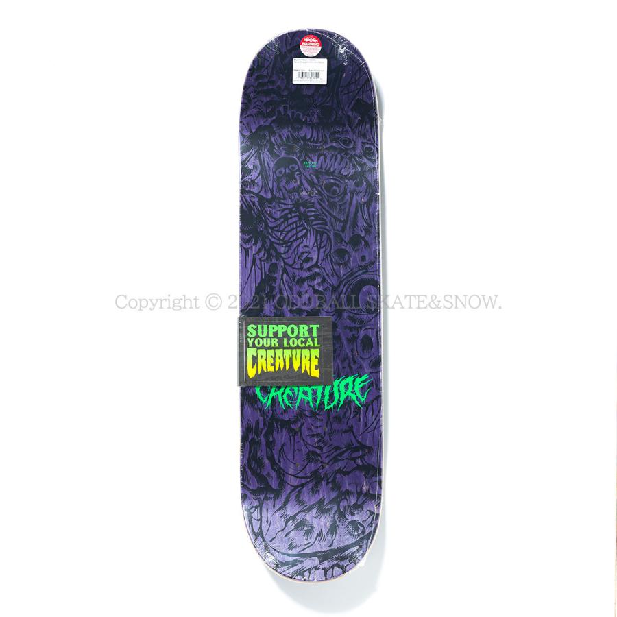 CREATURE SKATEBOARDS BAEKKEL GRAVEYARD 8.375 クリーチャー スケボー デッキ ケビン・ベッケル ...