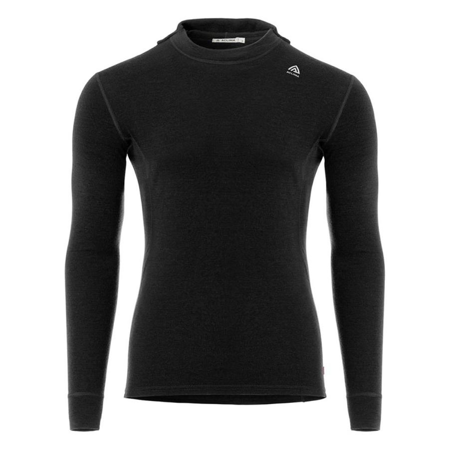 アクリマ ウォームウール フードセーター ACLIMA WARMWOOL HOOD SWEATER V2 Jet Black ...