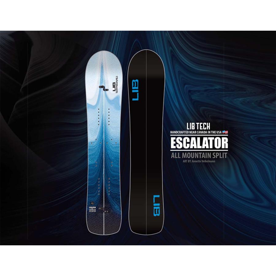 早期予約 25-26 正規品 LIBTECH ESCALATOR SPLIT リブテック スプリットボード オールラウンド フリーラン ...