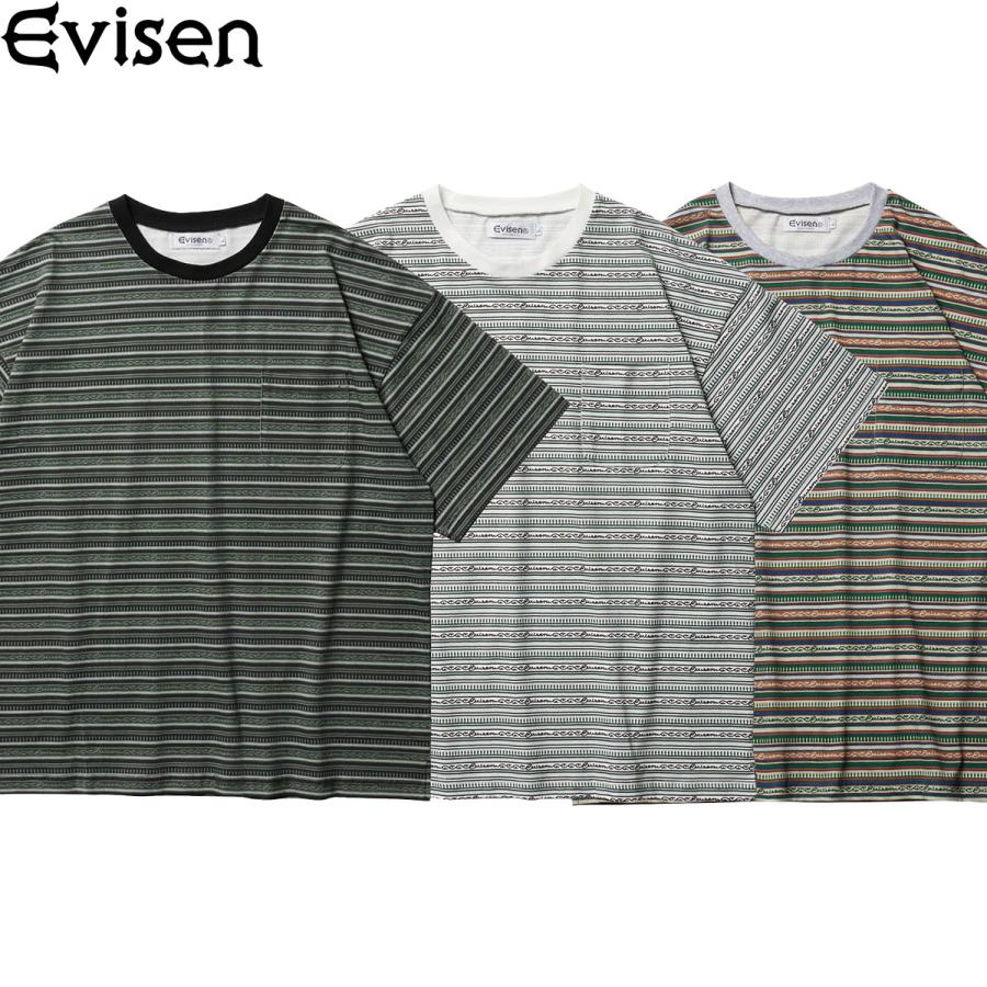 Evisen Skateboards EVISEN G.L.C BORDER TEE エビセン ボーダーポケットTシャツ : ODDBALL ...