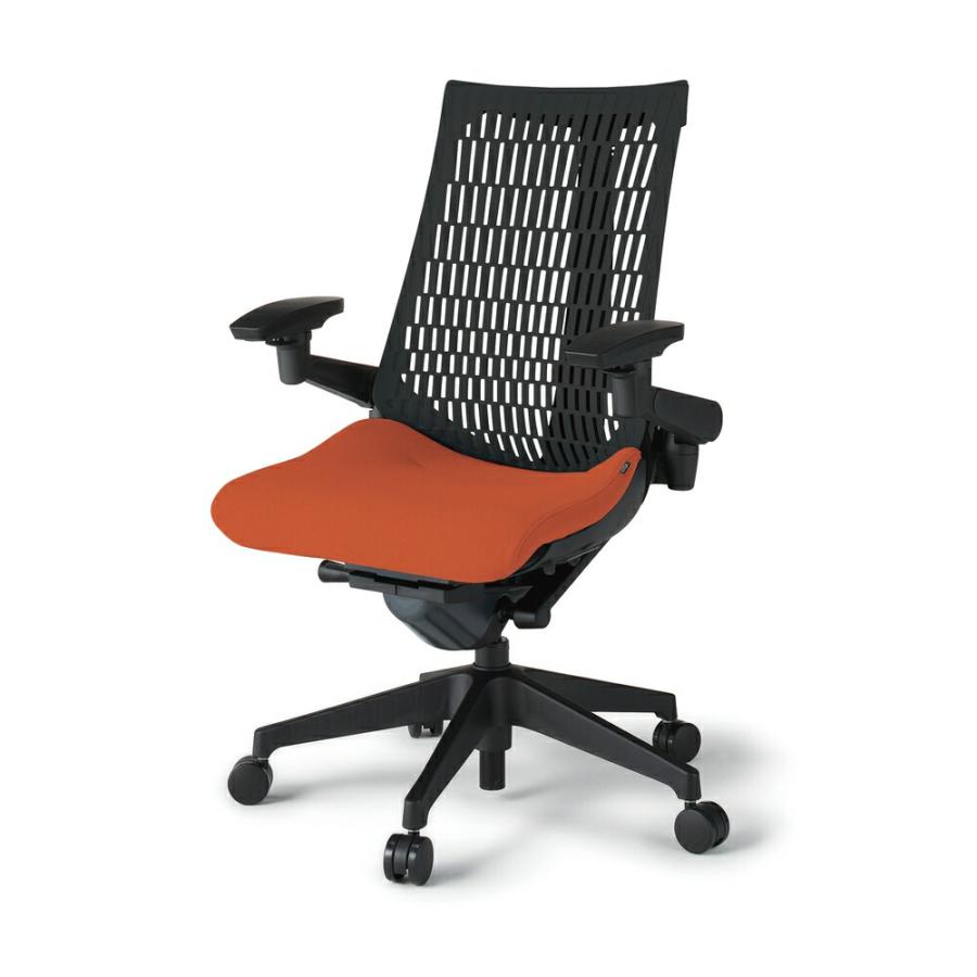 [ITOKI]イトーキ /ACT（アクト）／エラストマーバック／樹脂脚／可動肘／座：PS張地／ランバー無／ハンガー有／ベースカラー：ブラック : WORKAHOLIC store Yahoo ...