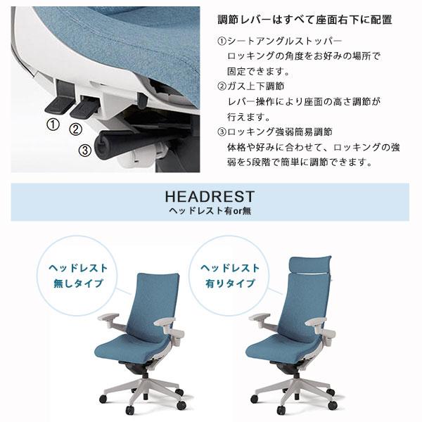 [ITOKI]イトーキ /ACT（アクト）／エラストマーバック／樹脂脚／可動肘／座：SC張地／ランバー・ハンガー無／ナイロンキャスター : WORKAHOLIC store Yahoo!店 ...