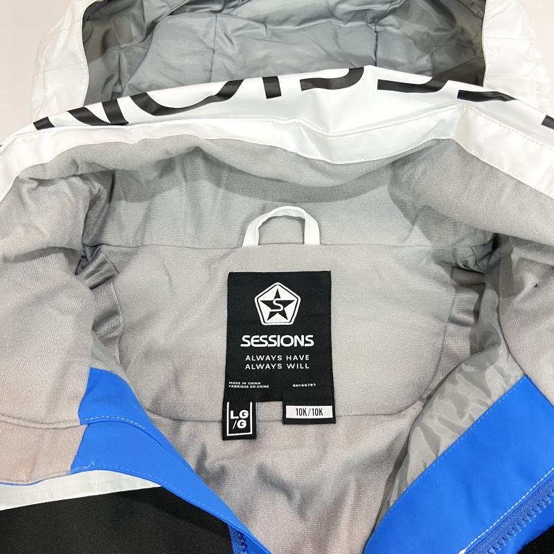 SESSIONS（セッションズ） 【OUTLET】 SESSIONS ANNEX JKT カラー:BLUE Lサイズ メンズ スノーボード ...