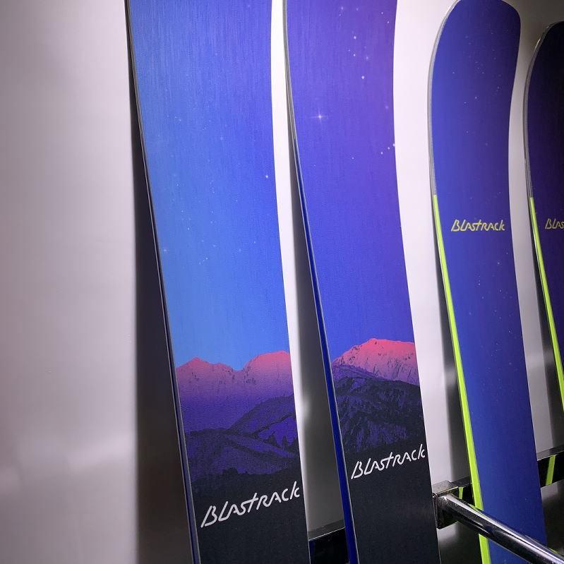 [165cm/80.5mm幅]22-23 BLASTRACK ELIXIR E+AAATTACK2 1314 ブラストラック フリースキー＋ビンディングセット オールラウンド カービング ...