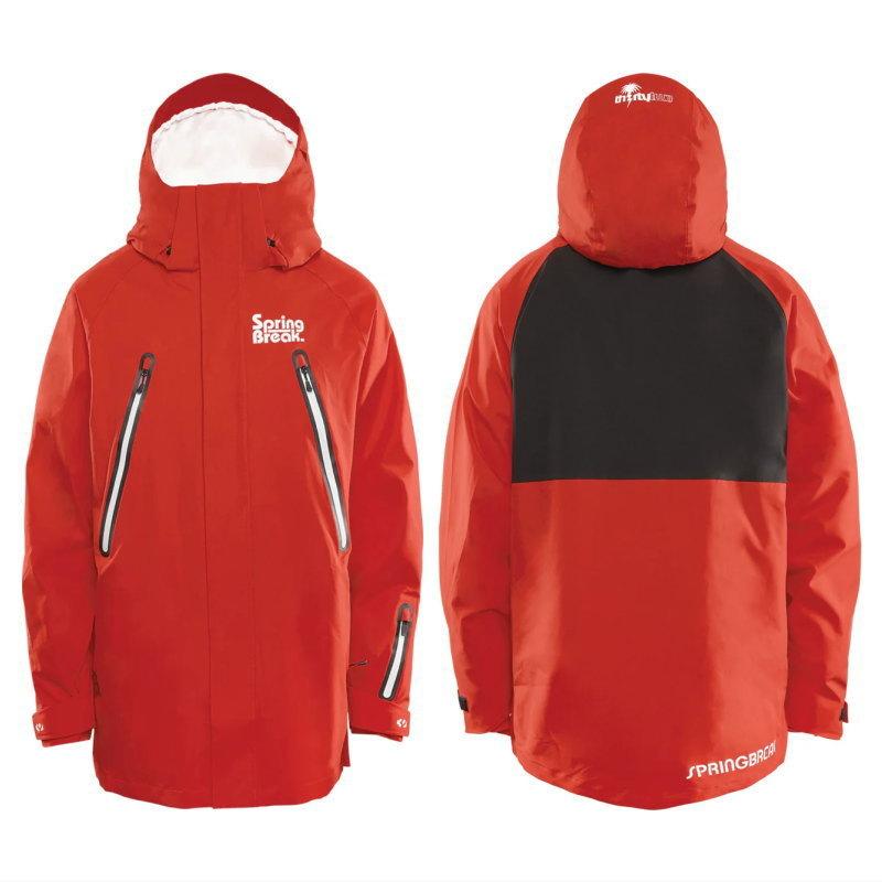 thirtytwo THIRTYTWO SPRINGBREAK PARKA JKT カラー:RED BLACK 23-24 サーティツー ...