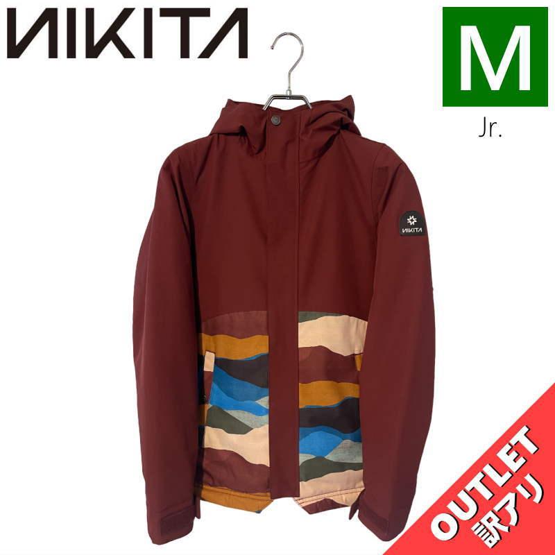 NIKITA（ニキータ） 【OUTLET】 NIKITA GIRLS SITKA JACKET BRANDY Mサイズ キッズ スノーボード ...