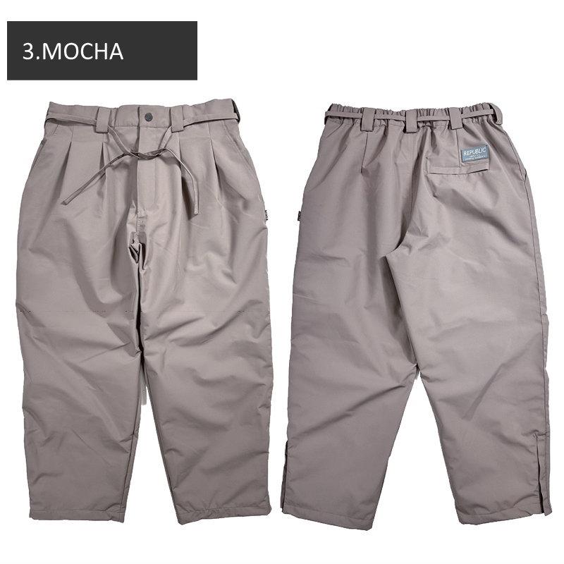 ◎ 24-25 REPUBLIC WIDE EAZY PANT リパブリック スノボウェア メンズ