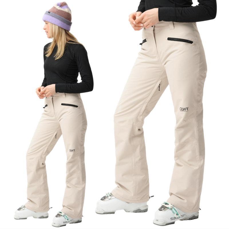CLWR（カラーウェア） ★ 25-26 CLWR CORK PANTS カラー:OFF WHITE スノボウェア レディース ウーマンズ ...