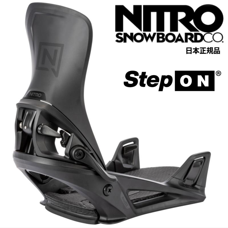 NITRO(スポーツ) 【早期予約商品】 25-26 NITRO Step ON カラー:BLACK ナイトロ ステップオン メンズ ...