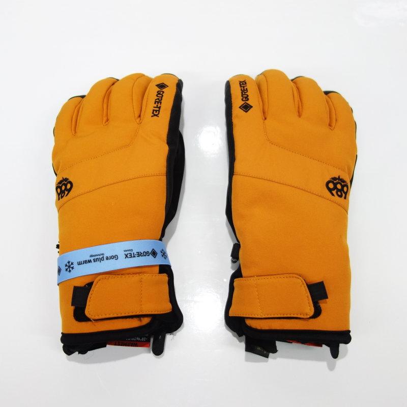 23-24 686 GORE-TEX LINEAR UNDER CUFF GLOVE カラー:COPPER ORANGE Sサイズ シックスエイトシックス スキー スノーボード ...