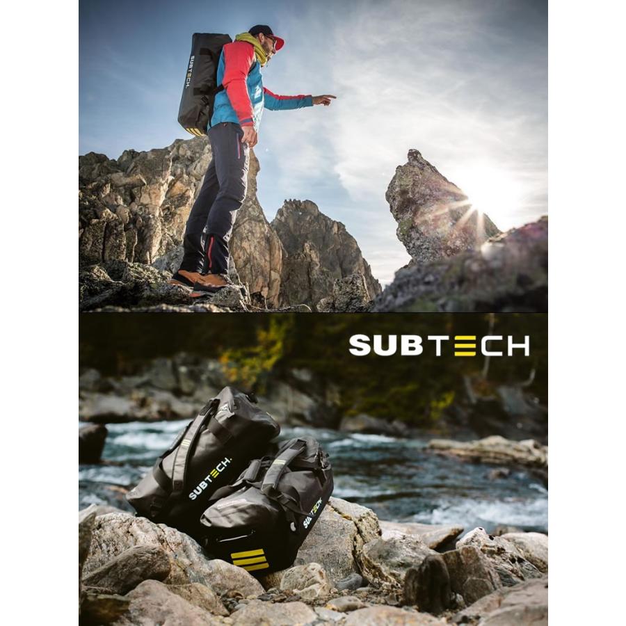 完全防水 バッグ SUBTECH PRO DRYBAG 45L（SIS付き） バックパック リュック ボストンバッグ アウトドア マリンスポーツ レジャー 耐塵 防塵 耐久性 防水性 IP68 ...