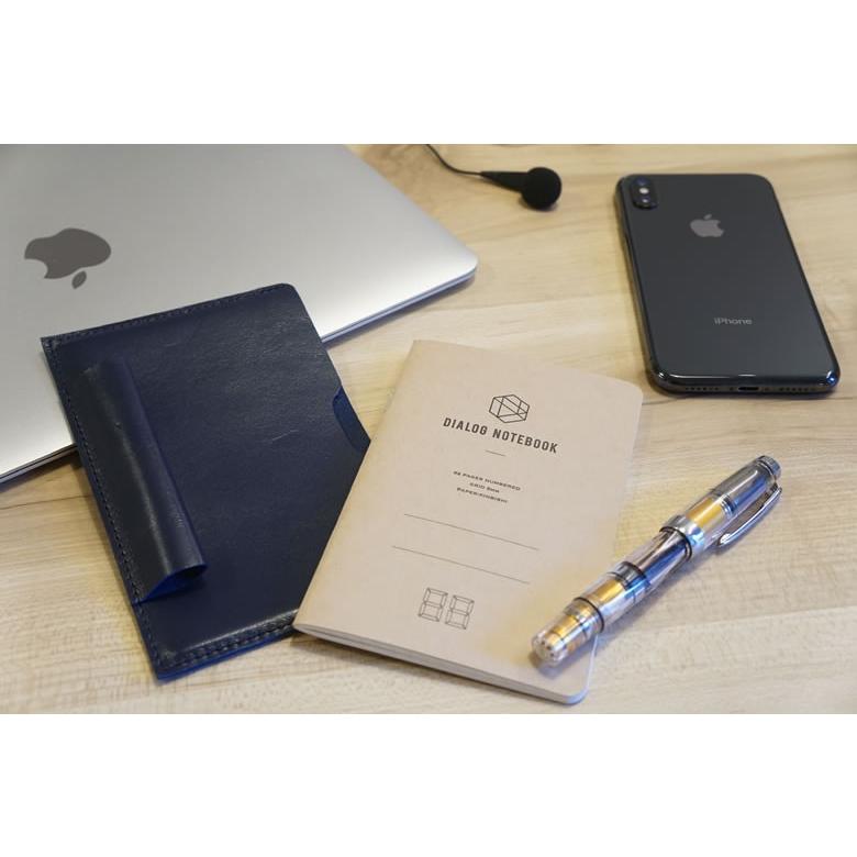 dunn notecaseとDIALOG NOTEBOOK 3冊セット ノート ノートカバー ノートケース デュン レザー 本革 国産 日本製 ...