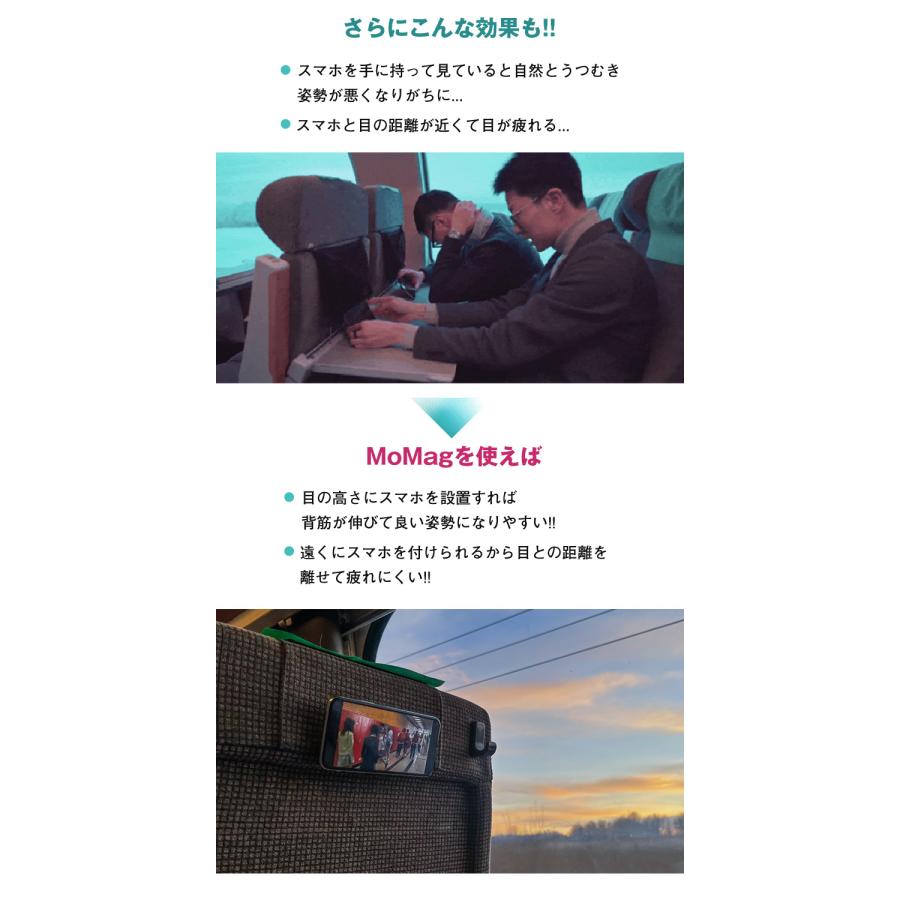 マグネットスマホホルダー MoMag 布 脱着 マグネット スマホ スマートフォン ガジェット スマホホルダー モマグ モーマグ : 想いを ...