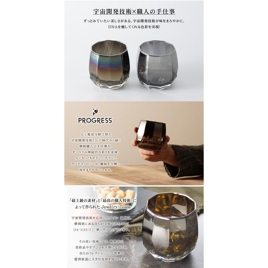 PROGRESS Vertex グラスタンブラー 340ml Infinite Silver プレゼント ギフト チタン お酒 グラス 日本製 プログレス レックス 名入れ 母の日 父の日 ...