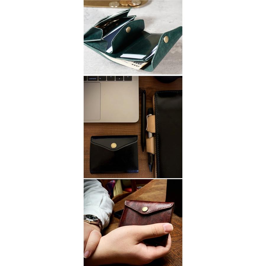 STUDIUM マイクロウォレット ブリード アルチザンファクトリー micro wallet bleed コンパクト 2つ折り財布 財布 ...