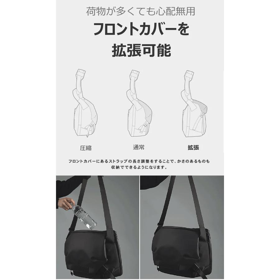 MATHEMATIK マスマティック HAWK C30 メッセンジャーバッグ RFID SAFE RFIDブロック スキミング防止 斜め掛け 肩掛け 肩かけ 多機能バッグ シンプル スマート ...