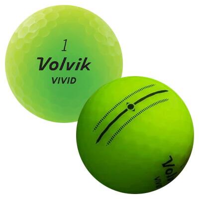 VIVID ボルビック ゴルフボール ビビッド 1ダース 12個入りVOLVIK NEW GRN グリーン : OFFICE RAPTURE ...