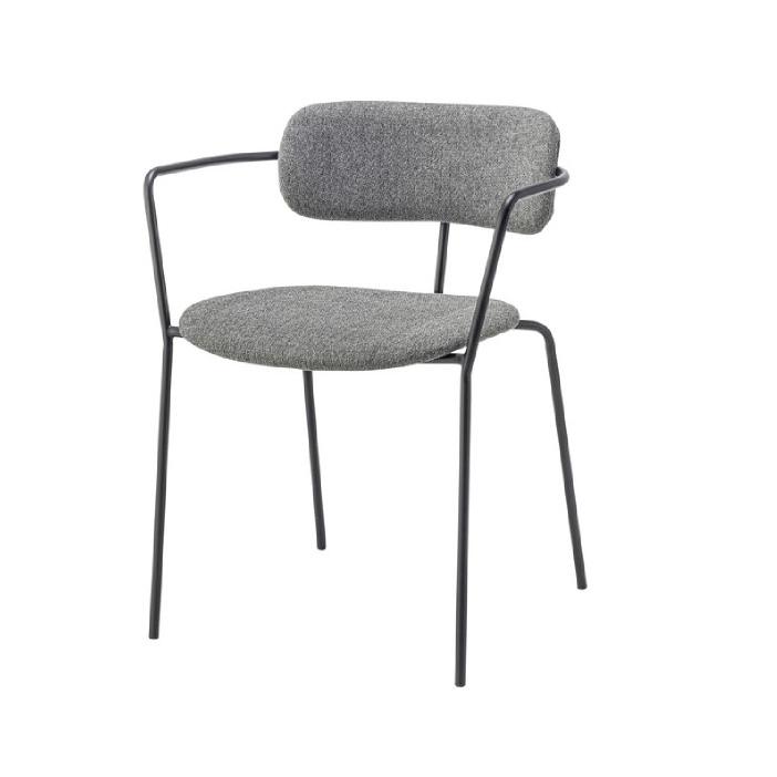 東谷 アームチェア ダイニングチェア グレー W60×D54×H74.5×SH47 組立式 TMZPC-257TMZGY IS-043277N : オフィス家具fit - 通販 - Yahoo ...