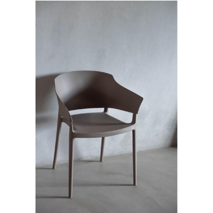 アームチェア グレー W56.5×D53×H78×SH46 完成品 TMZCL-485TMZMGY IS-043286N :IS ...