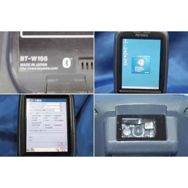 【中古】 外観Bランク KEYENCE/ハンディターミナル ★BT-W155/通信ユニット BT-WUC1U付属/初期化済み★ 送料無料 ...